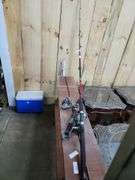 Optix Fishing Pole & Partial One & 3 Reels - Baer Auctioneers - Realty, LLC