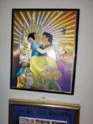 Framed Stamps, Poster and Foil Picture - Baer Auctioneers - Realty, LLC