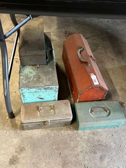 5 Assorted Toolboxes - Baer Auctioneers - Realty, LLC