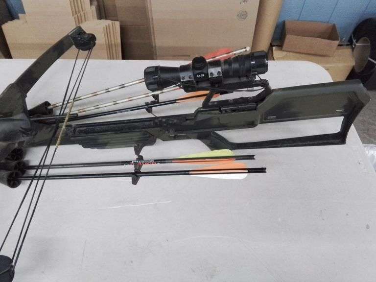 Barnet Demon Crossbow w/accessories - Baer Auctioneers - Realty, LLC