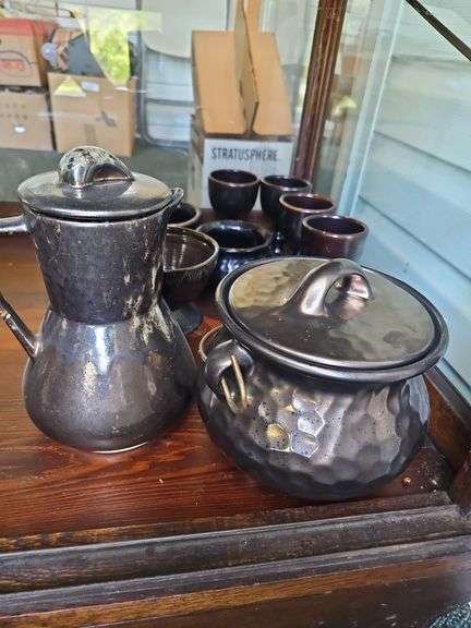 Brush McCoy Brown Glaze Pottery - Baer Auctioneers - Realty, LLC