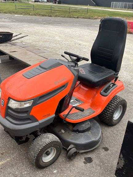 Husqvarna Model YTH21K46 Riding Lawn Mower with 46” Mower Deck & Kohler ...