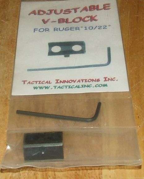 Tactical Innovations Ruger 10/22 V Block - Baer Auctioneers - Realty, LLC