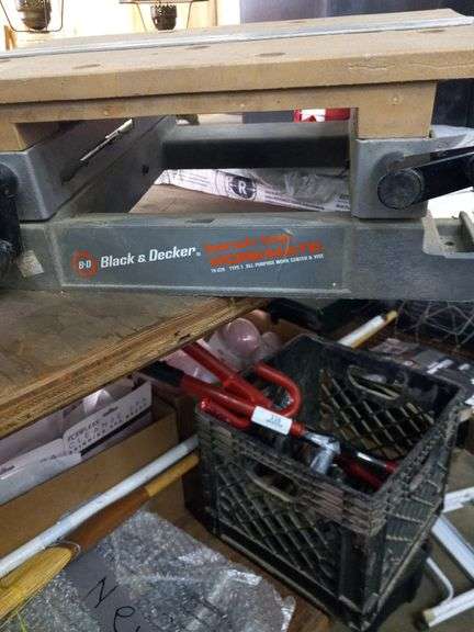 Black And Decker Bench Top Workmate - Baer Auctioneers - Realty, LLC
