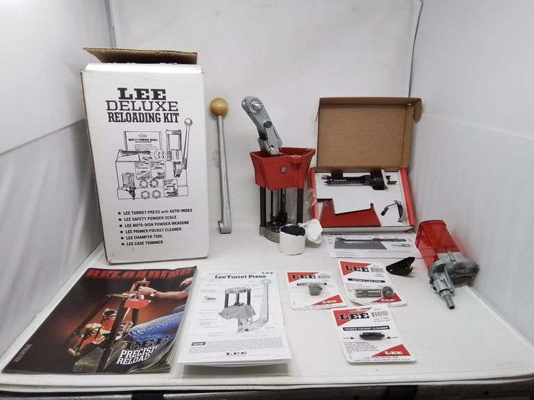 Lee Deluxe Reloading Kit Baer Auctioneers Realty Llc