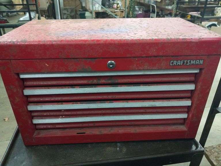 Red Craftsman Tool Box - Baer Auctioneers - Realty, LLC