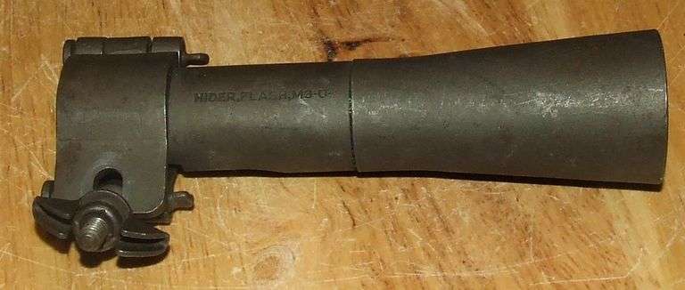 US Military M3 Carbine Flash Hider - Baer Auctioneers - Realty, LLC