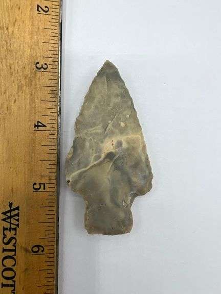 18 Framed Native American Points - Baer Auctioneers - Realty, LLC