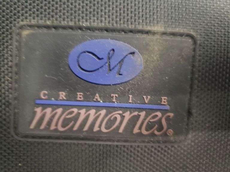 Creative Memories Scrapbooking Tote Bag And Scrapbooking Supplies ...