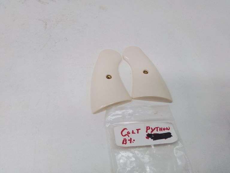 Colt Python Altamont Ivory grips - Baer Auctioneers - Realty, LLC