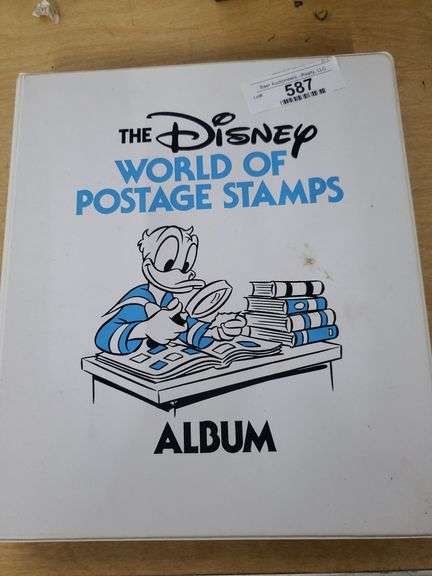 The Disney World Of Postage Stamps Album - Baer Auctioneers - Realty, LLC