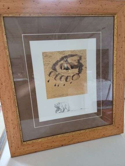 Bev Doolittle Print "No Respect" Signed & Framed W/ COA - Baer ...