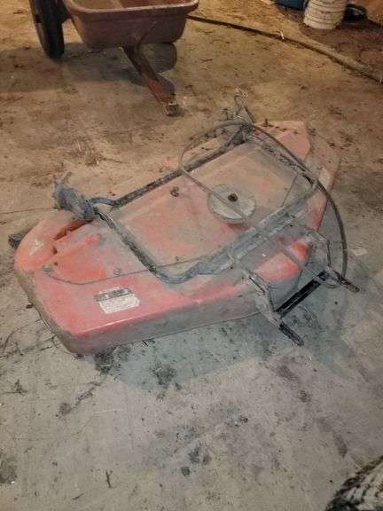 Simplicity Sovereign 18 Hydro Lawn Mower w/ Mower Deck & Attached Snow ...