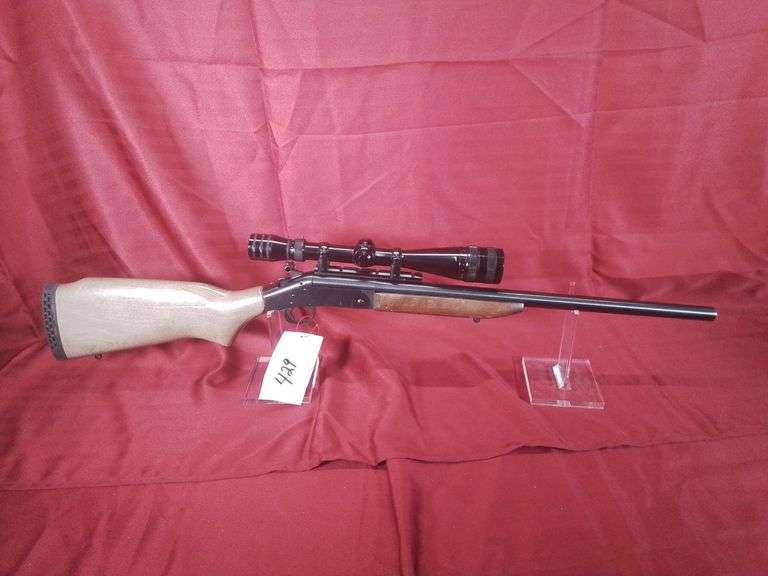 New England Firearms Handi Rifle 204 Ruger Rifle - Baer Auctioneers ...