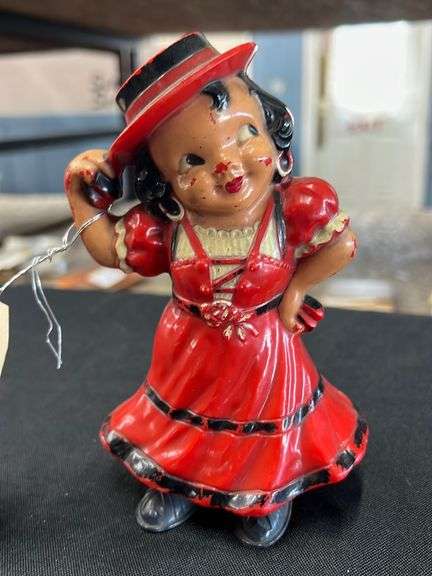Vintage Irwin Plastic 1950s Wind Up Toy Dancing Flamenco Spanish Girl ...