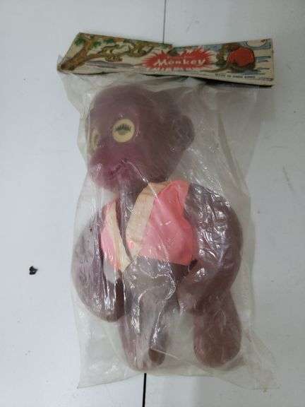 “Plastic Monkey” Vintage Toy - Baer Auctioneers - Realty, LLC