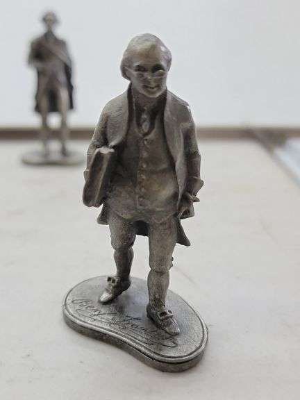 6 Pewter Figurines - Baer Auctioneers - Realty, LLC