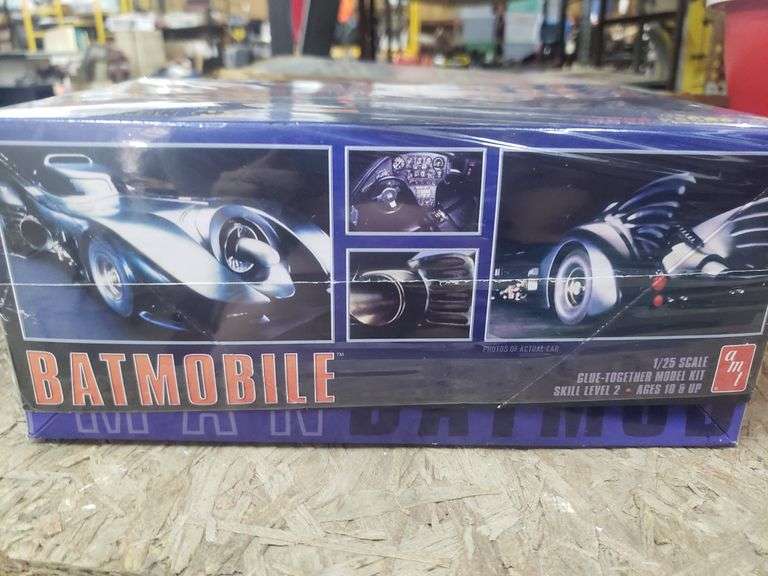 Pontiac Fiero Model Kit, Batmobile Model Kit - Baer Auctioneers ...