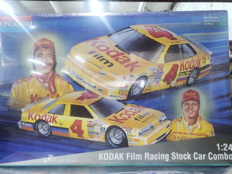 Monogram Rookie of the Year Stock Car Combo Model and Kodak Film ...