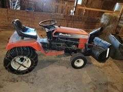 Simplicity Sovereign 18 Hydro Lawn Mower w/ Mower Deck & Attached Snow ...