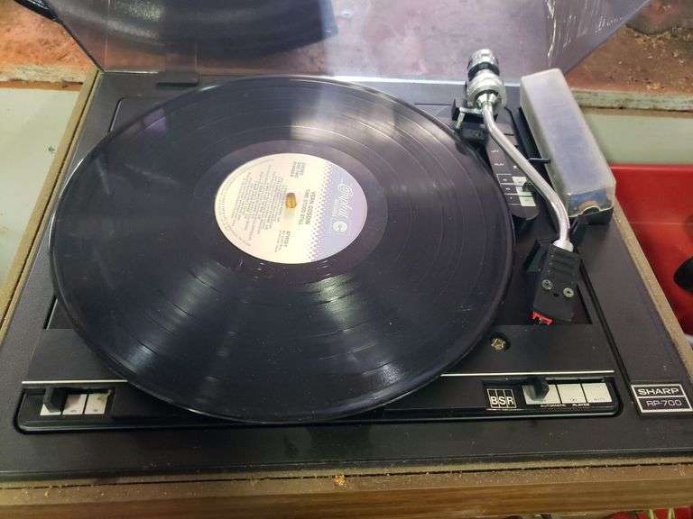 Sharp Record Player, Stereo 8 Record Deck, FM/AM Stereo Tuner, Stereo ...