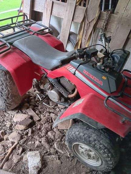 Honda Four Trax 250 4 wheeler - Baer Auctioneers - Realty, LLC