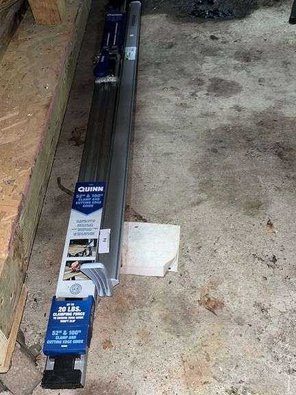 Quinn 52” & 100” Clamp & Cutting Edge Guide, Pittsburgh 50” Clamp ...