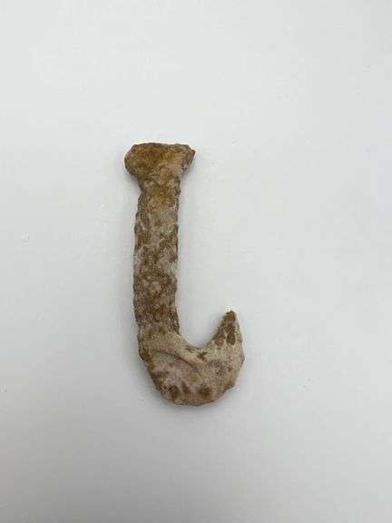 2-1/2” Fish Hook Made from Flint - Baer Auctioneers - Realty, LLC