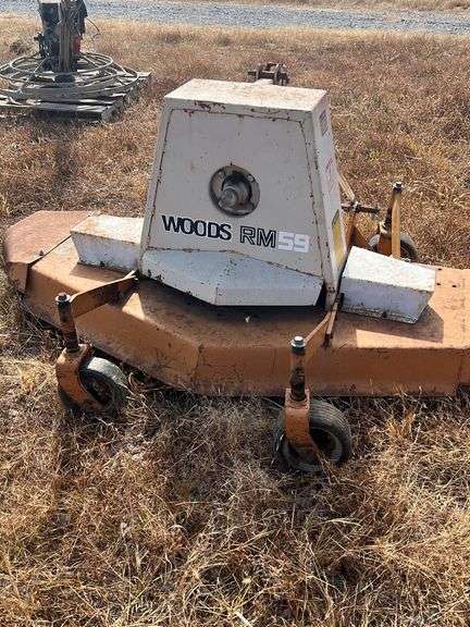 Woods RM59 5ft Finish Mower - Baker Auctions & Real Estate, LLC