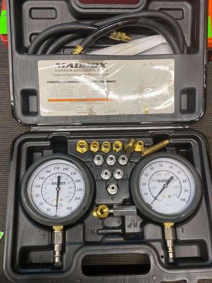 Maddox Engine & Transmission Oil Pressure Test Kit - Baker Auctions ...