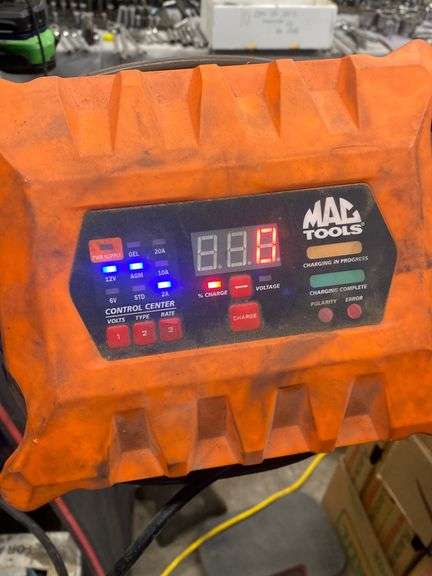 Mac Tools Battery Charger - Baker Auctions & Real Estate, LLC
