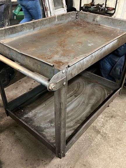 Metal Shop Cart - Baker Auctions & Real Estate, LLC