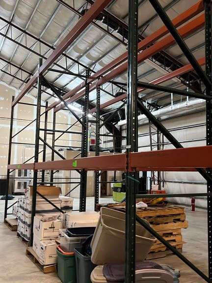 12ft tall Modular Pallet Rack - Baker Auctions & Real Estate, LLC