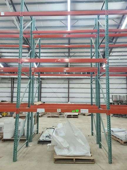16ft tall Modular Pallet Rack - Baker Auctions & Real Estate, LLC