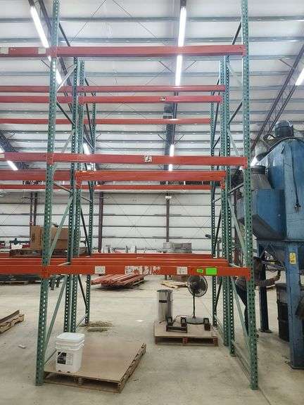 16ft tall Modular Pallet Rack - Baker Auctions & Real Estate, LLC