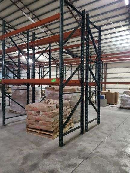 12ft tall Modular Pallet Rack - Baker Auctions & Real Estate, LLC