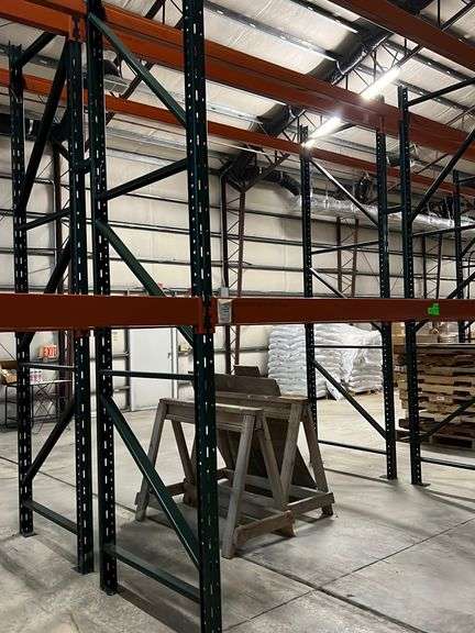 12ft tall Modular Pallet Rack - Baker Auctions & Real Estate, LLC