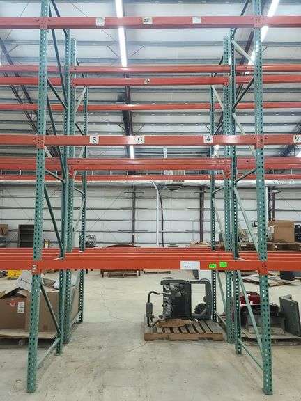 16ft tall Modular Pallet Rack - Baker Auctions & Real Estate, LLC