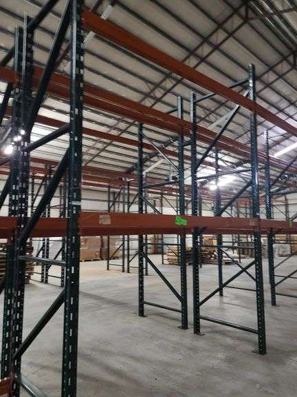 12ft tall Modular Pallet Rack - Baker Auctions & Real Estate, LLC