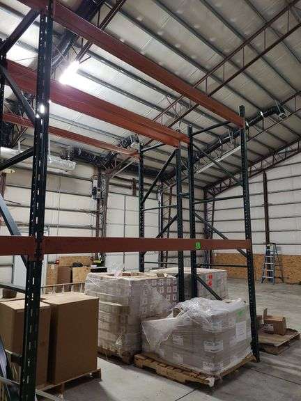 12ft tall Modular Pallet Rack - Baker Auctions & Real Estate, LLC