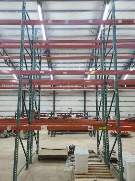 16ft tall Modular Pallet Rack - Baker Auctions & Real Estate, LLC