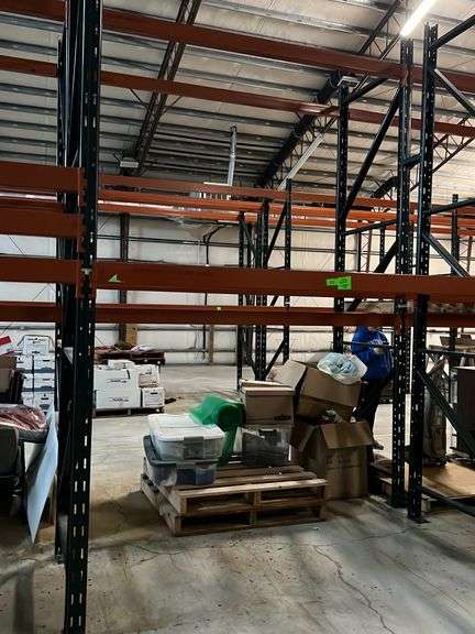 12ft tall Modular Pallet Rack - Baker Auctions & Real Estate, LLC