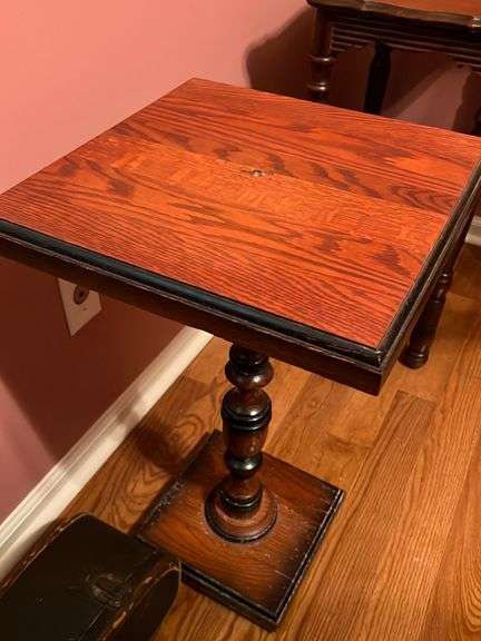 Small Square Table - Baker Auctions & Real Estate, LLC