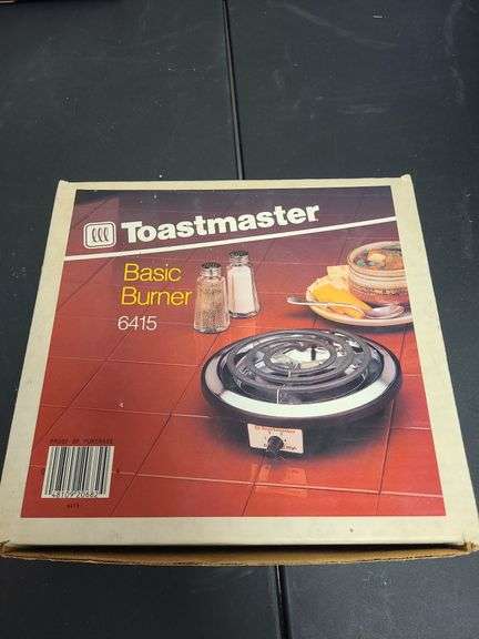 Toastmaster Basic Burner - Baker Auctions & Real Estate, LLC