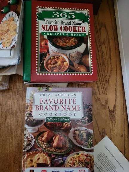 Misc cook books - Baker Auctions & Real Estate, LLC