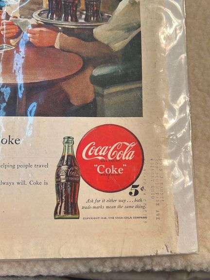 Vintage coca-cola - Baker Auctions & Real Estate, LLC