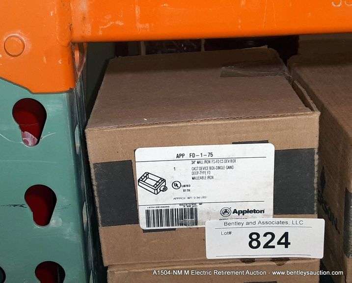 APPLETON ELECTRICAL BOX - Bentley & Associates, LLC