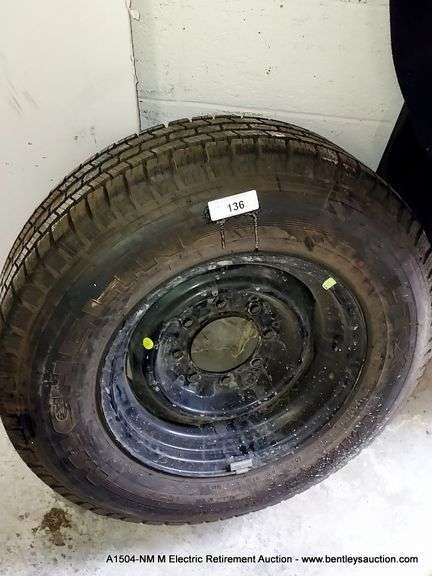 MICHELIN LTX (115/112R) LT225/75R16 TIRE W/ RIM - Bentley & Associates, LLC