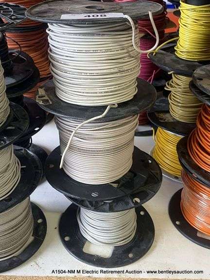 SPOOL: 10 GAGE WIRE-WHITE (3X MONEY) - Bentley & Associates, LLC