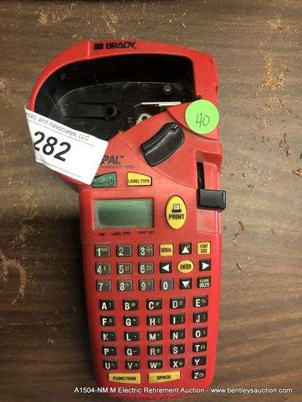 BRADY ID PAL LABELING TOOL - Bentley & Associates, LLC